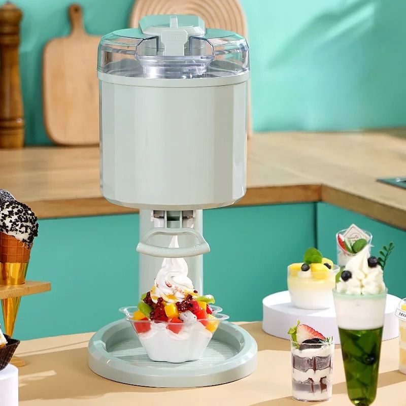 Ice Cream Machine Small Homemade Automatic, Household Mini Fruit Ice ...