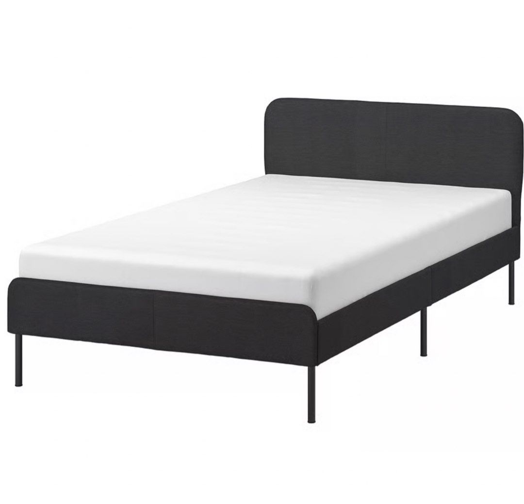 IKEA SLATTUM Bed Frame - SuperSingle, Furniture & Home Living ...