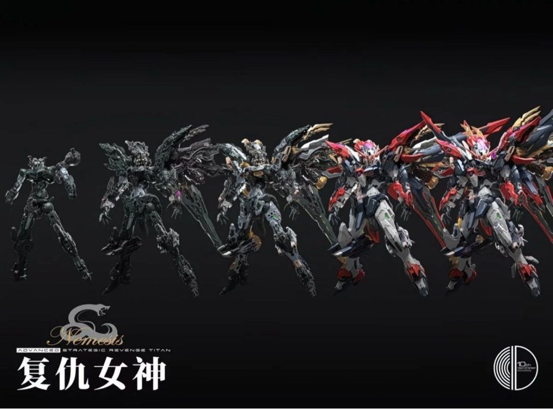 In era RT-002 Nemesis Advanced Strategic Revenge Titan Model Kit 1/100 ...