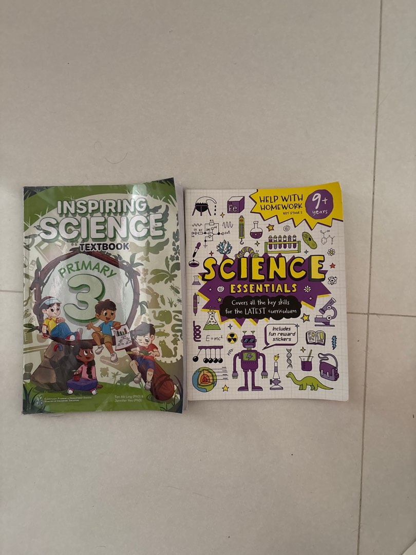 Inspiring Science Textbook Primary 3 & Science Essentials, Hobbies ...