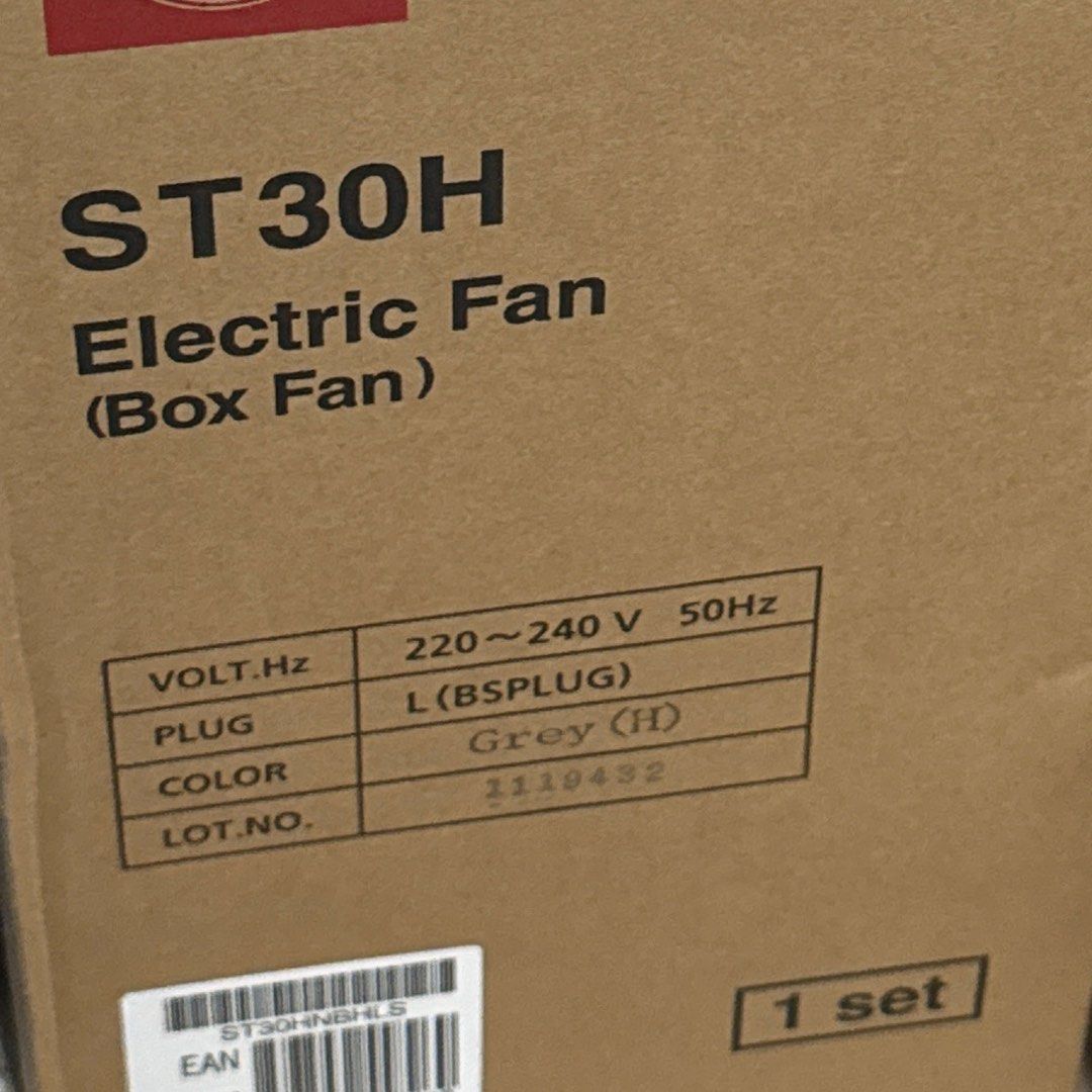 KDK SD30H Box Fan, Furniture & Home Living, Lighting & Fans, Fans on ...