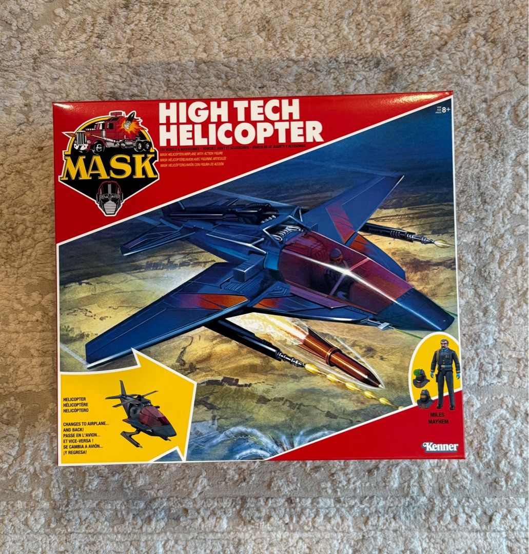 Kenner MASK High Tech venom Helicopter Toy M.A.S.K loyal subjects ...