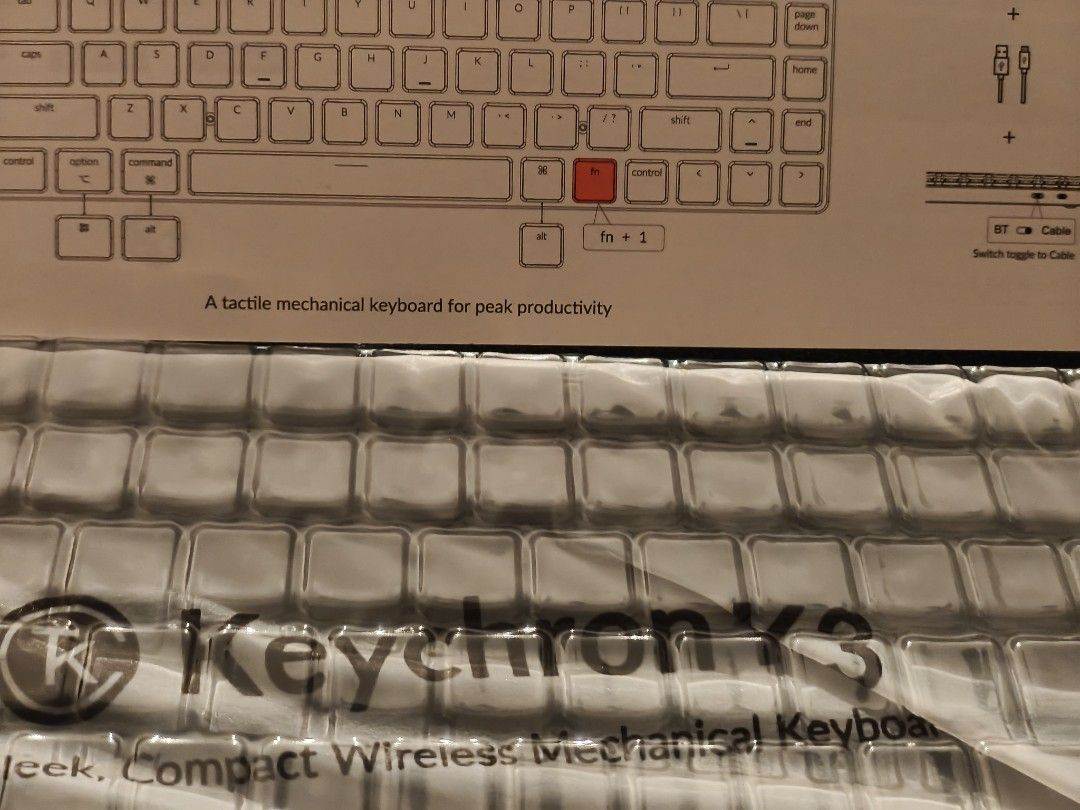 Keychron K3 Wireless low profile Mechanical Keyboard - Brand New ...