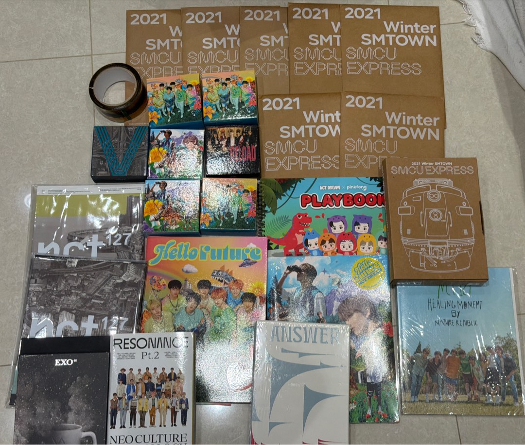 K-Pop Album Collection - NCT 127, EXO, NCT Dream, etc., Hobbies & Toys ...
