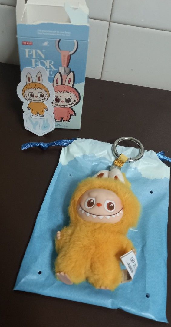 Labubu Pin for Love Series - Y LETTER, Hobbies & Toys, Toys & Games on ...