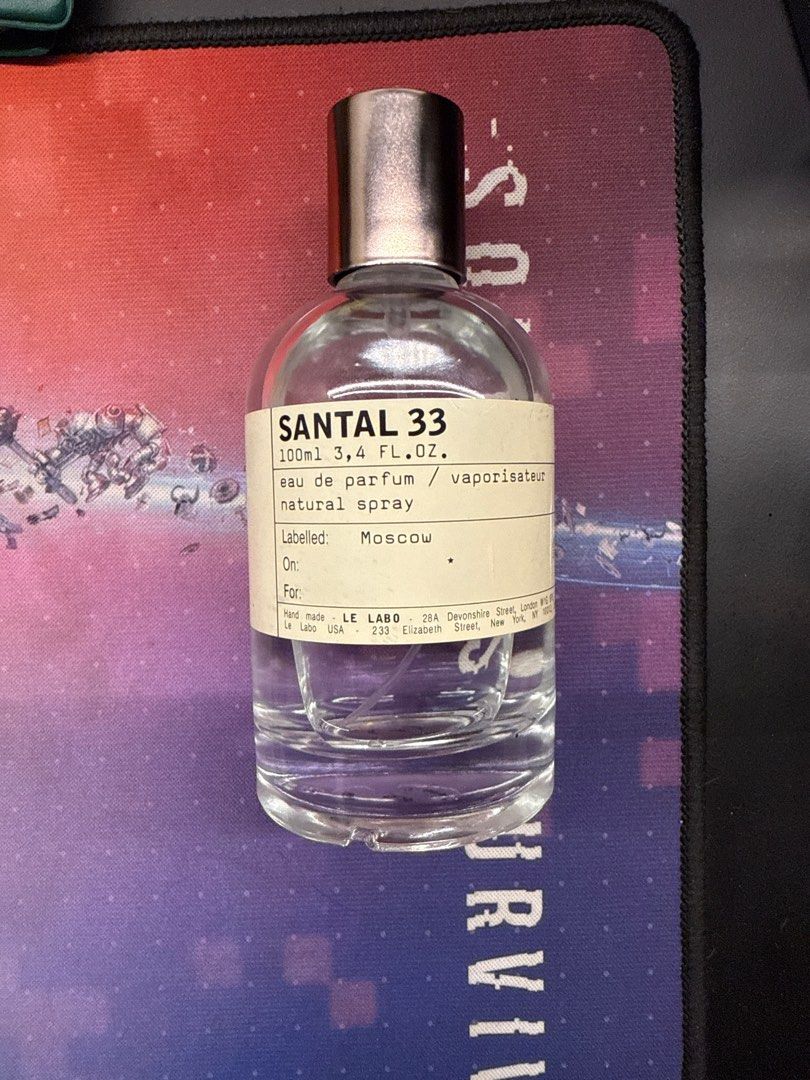 Le Labo Santal 33 Eau de Parfum 100ml, Beauty & Personal Care ...