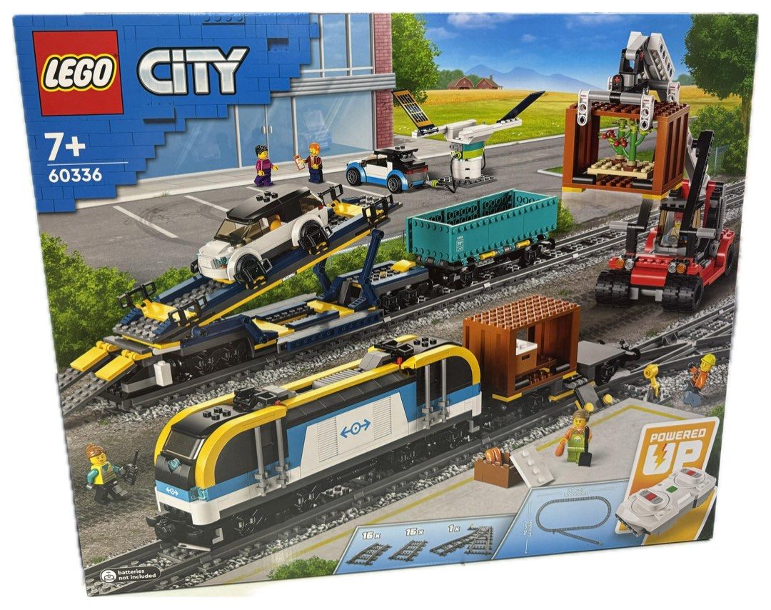 LEGO City Cargo Train Set 60336, Hobbies & Toys, Toys & Games on Carousell