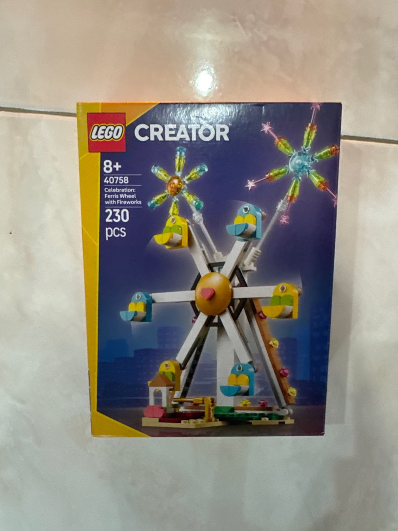 LEGO Creator Celebration Ferris Wheel with Fireworks 40758, Hobbies ...