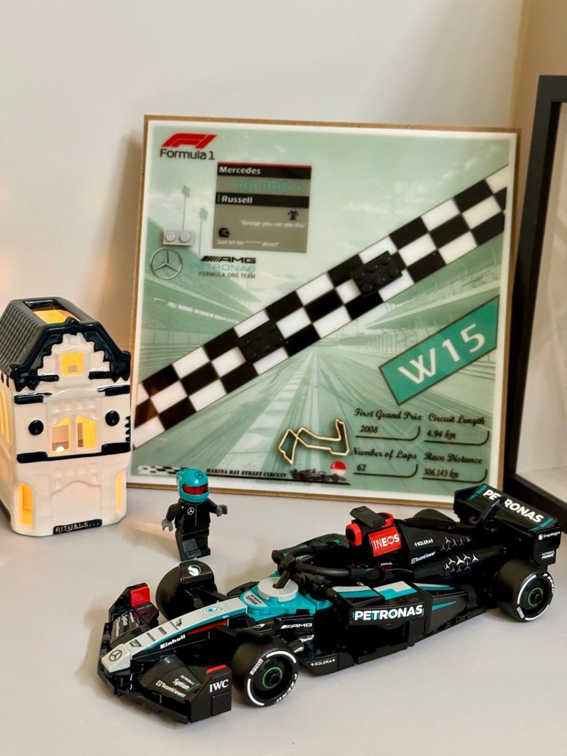 Lego F1 Speed Champions Mercedes Display Frame, Hobbies & Toys ...