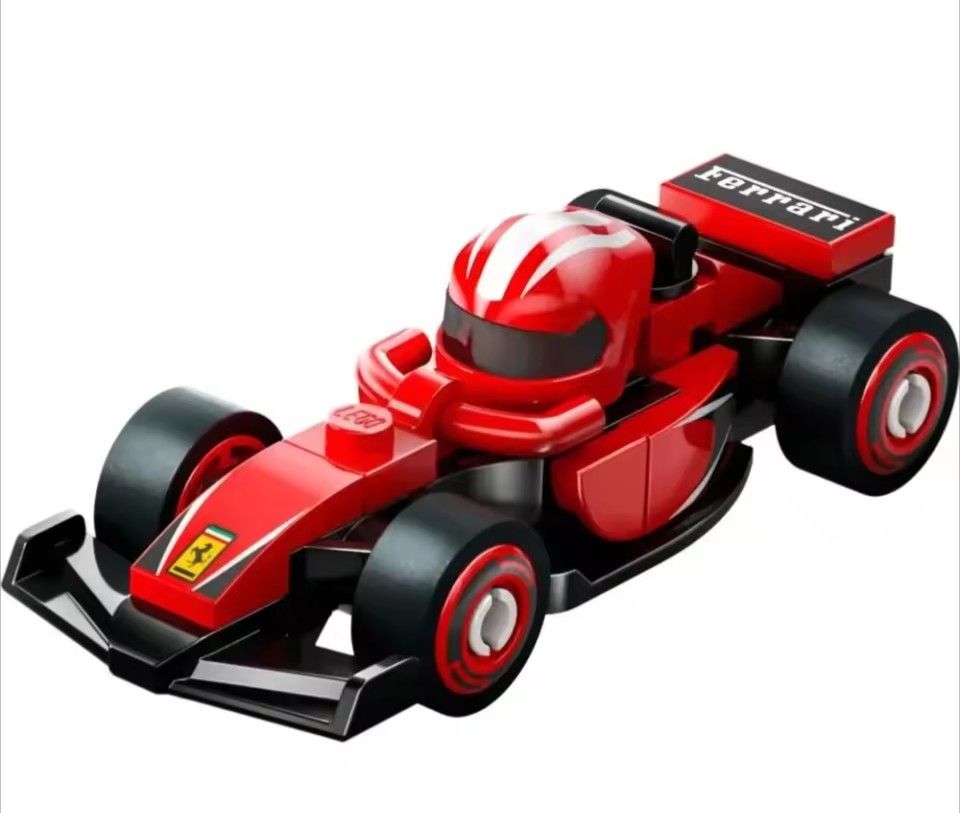 LEGO Formula 1 Race Car Set - Ferrari minifigure, Hobbies & Toys, Toys ...
