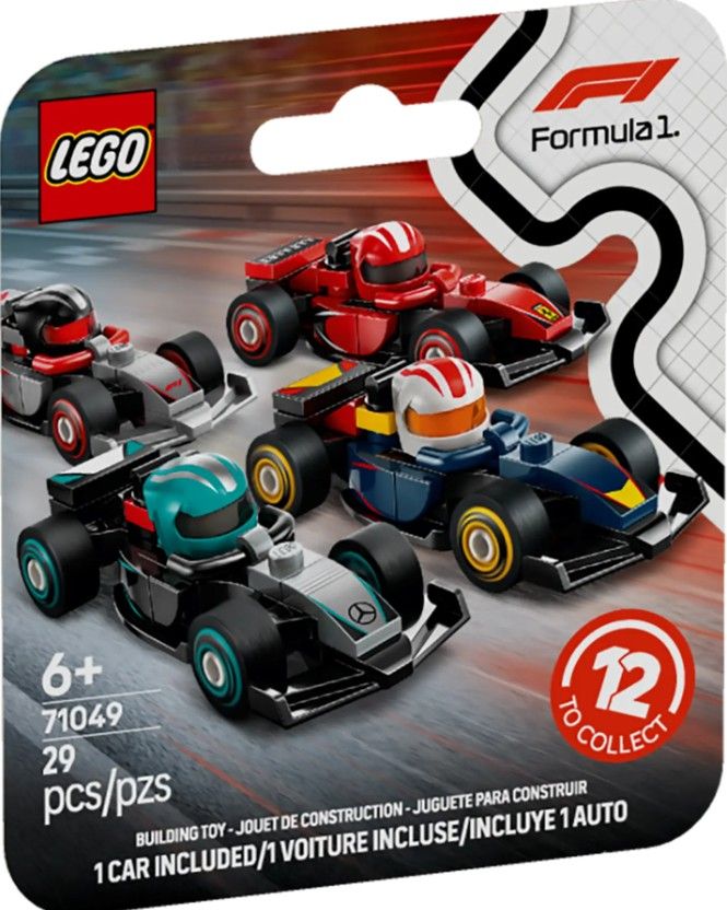 LEGO Formula 1 Race Car Set - Ferrari minifigure, Hobbies & Toys, Toys ...