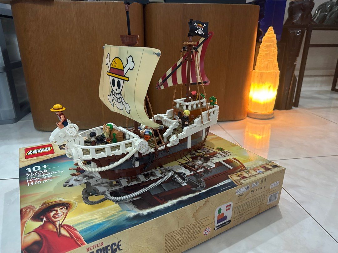 Lego One Piece The Going Merry Pirate Ship (Already Built), Hobbies ...