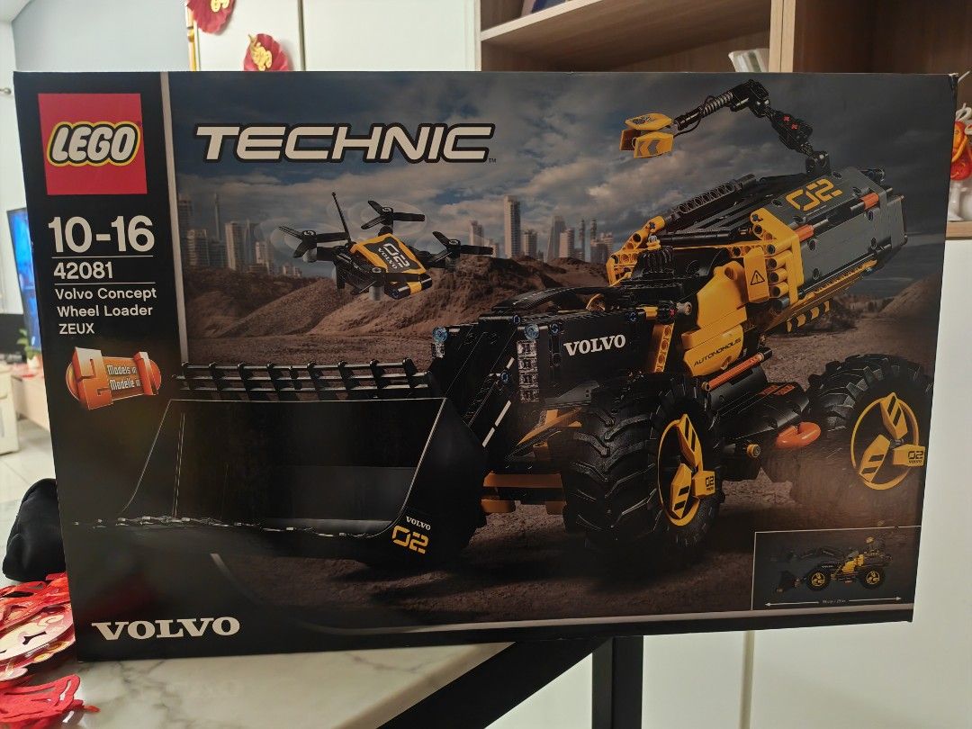 LEGO Technic 42081 Volvo Concept Wheel Loader ZEUX, Hobbies & Toys ...