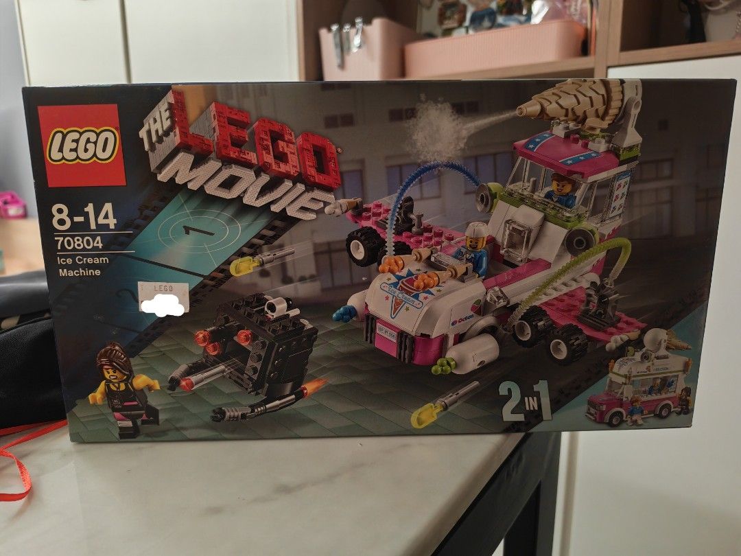 LEGO The LEGO Movie Ice Cream Machine 70804, Hobbies & Toys, Toys ...