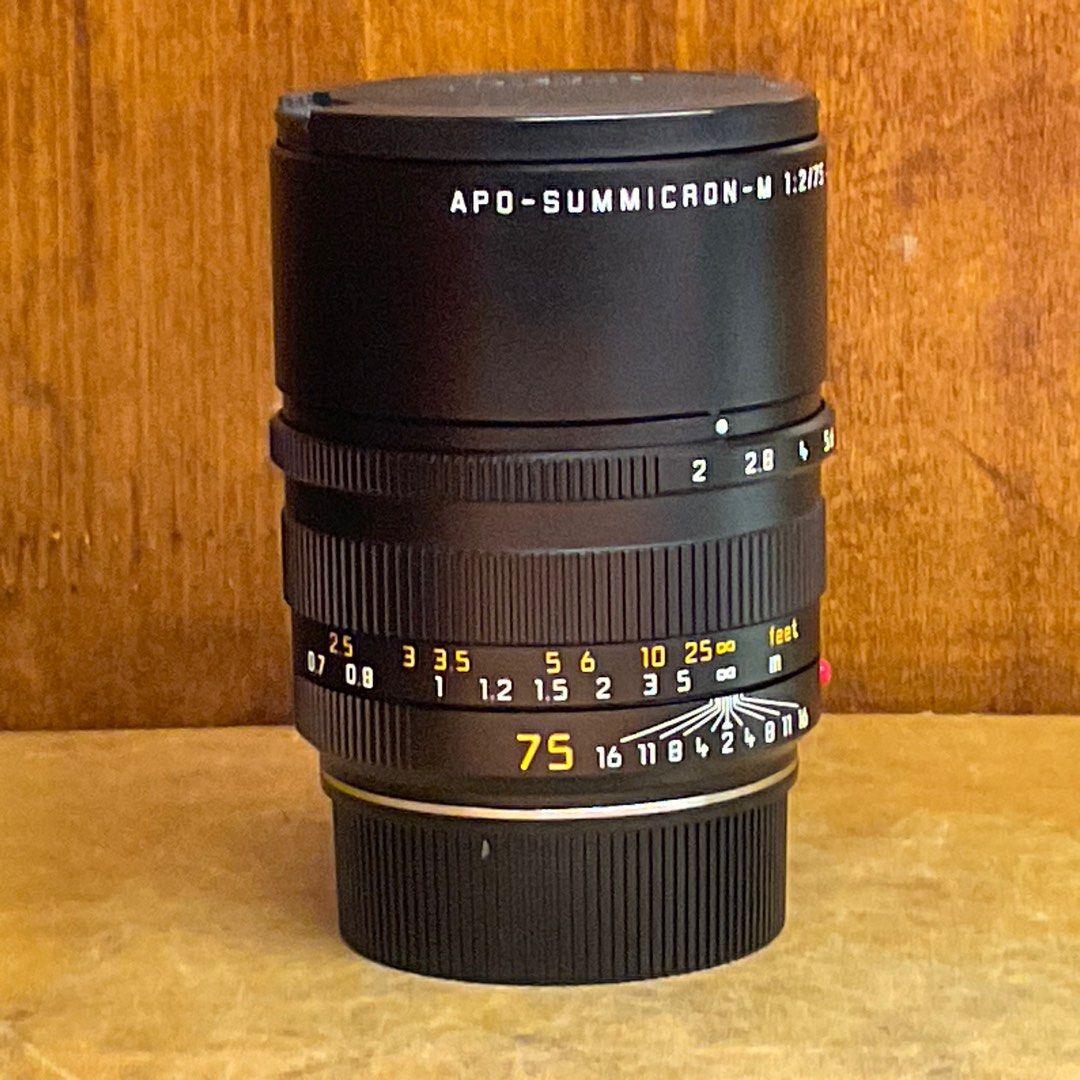 Leica 75 F2 APO Summicron ASPH w/Box (4129166), Photography, Lens ...