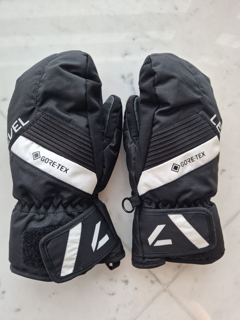 Level Neo Jr GTX Waterproof Kids Junior Gore-Tex Ski Snowboard Gloves ...