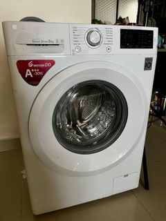 LG Direct Drive 7kg Washing Machine - WD-MD7000WM, TV & Home Appliances ...
