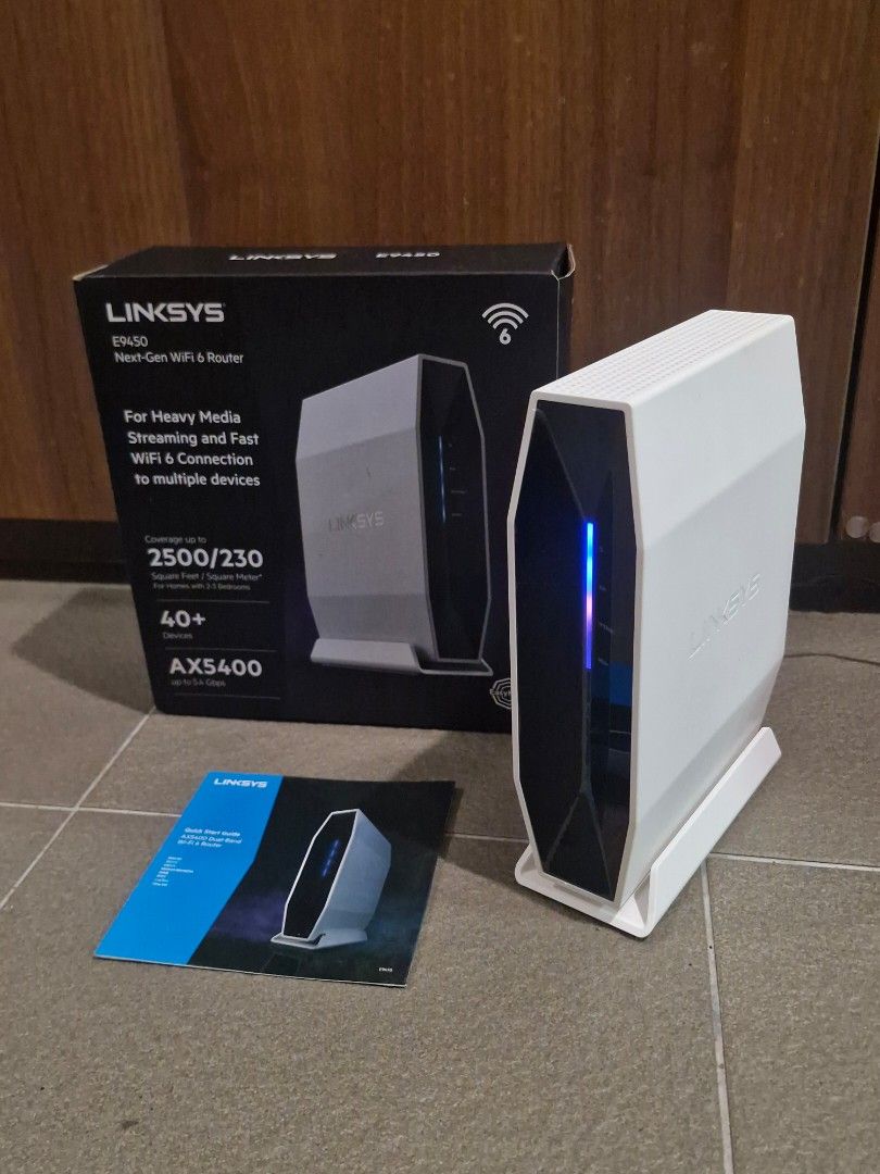 Linksys E9450 Wifi 6 AX5400 Dual Band Gigabit Router CHEAPEST ...