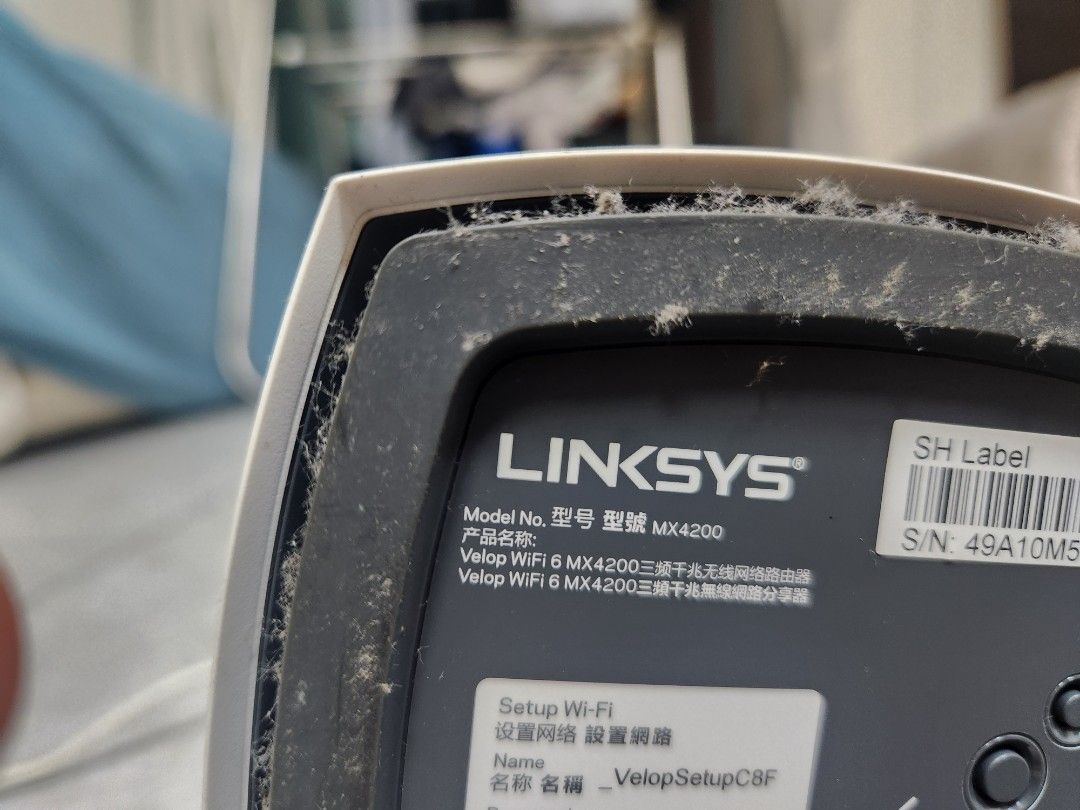 Linksys Velop WiFi 6 MX4200 Mesh WiFi System, Computers & Tech, Parts ...