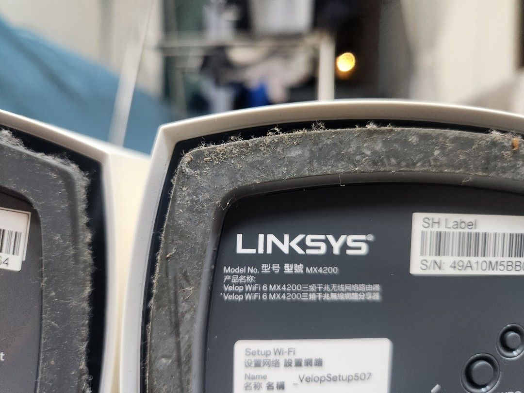 Linksys Velop WiFi 6 MX4200 Mesh WiFi System, Computers & Tech, Parts ...