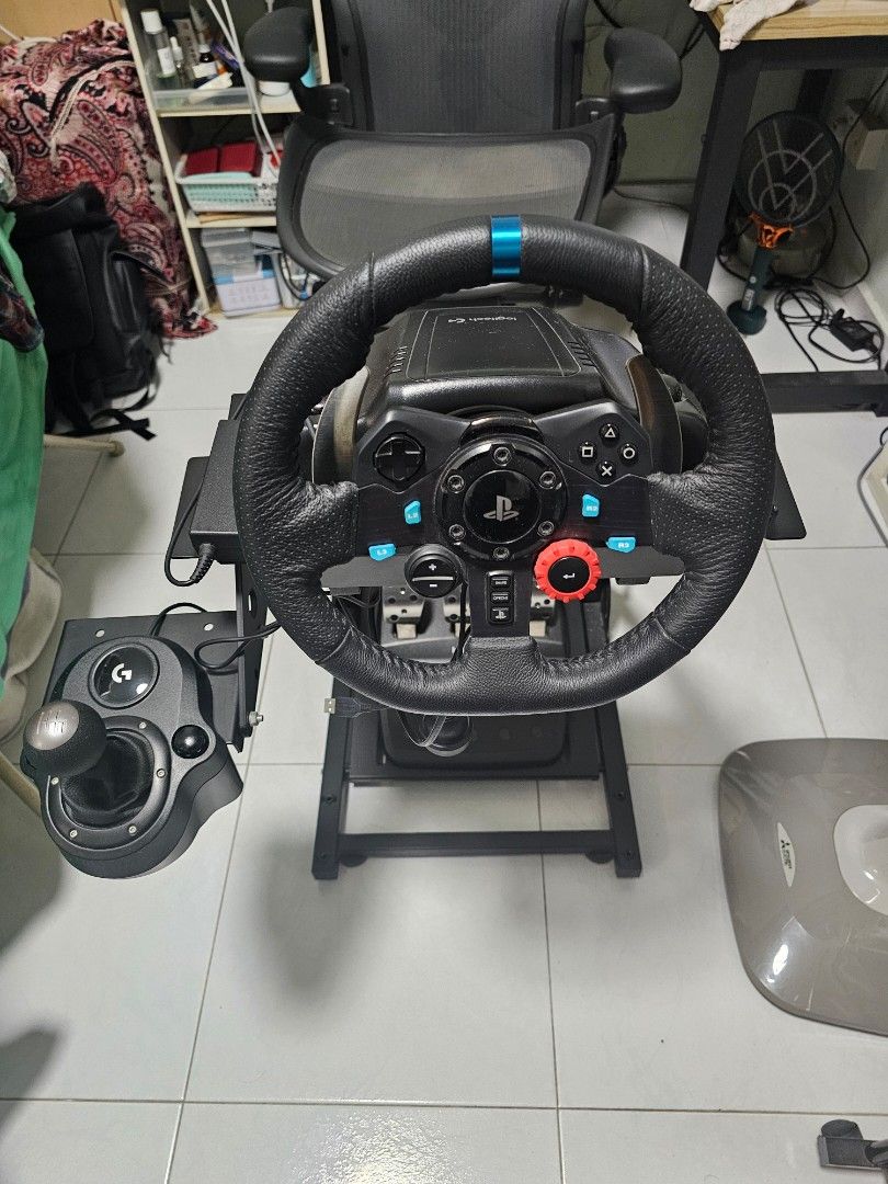 Logitech G29 Racing Wheel and Pedals and Stand, Video Gaming, Gaming ...