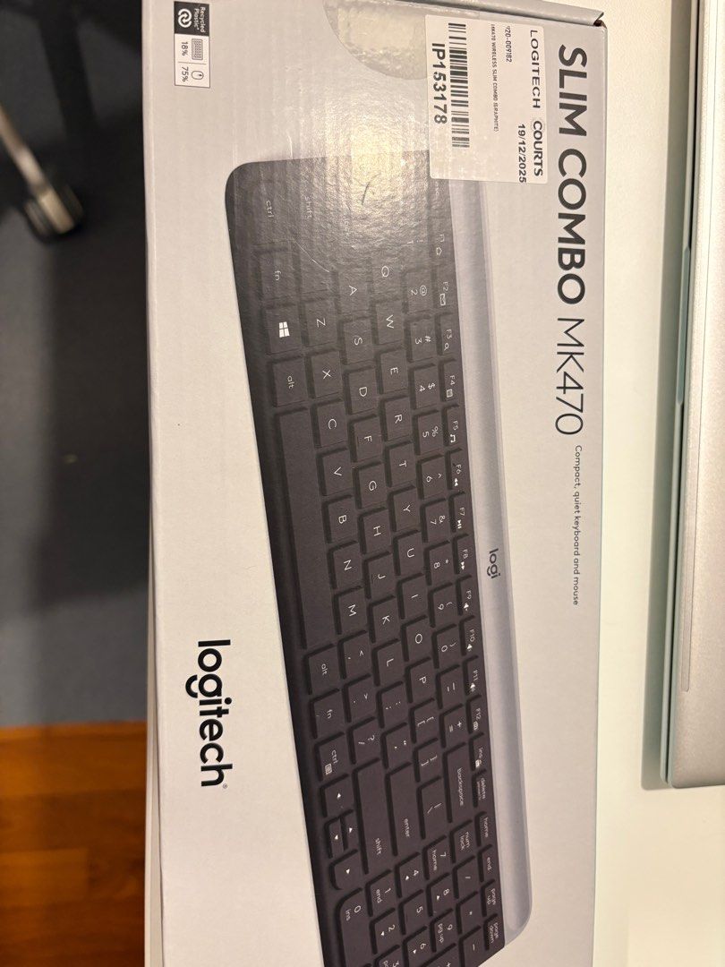 Logitech Slim Combo MK470 - Brand New, Computers & Tech, Parts ...