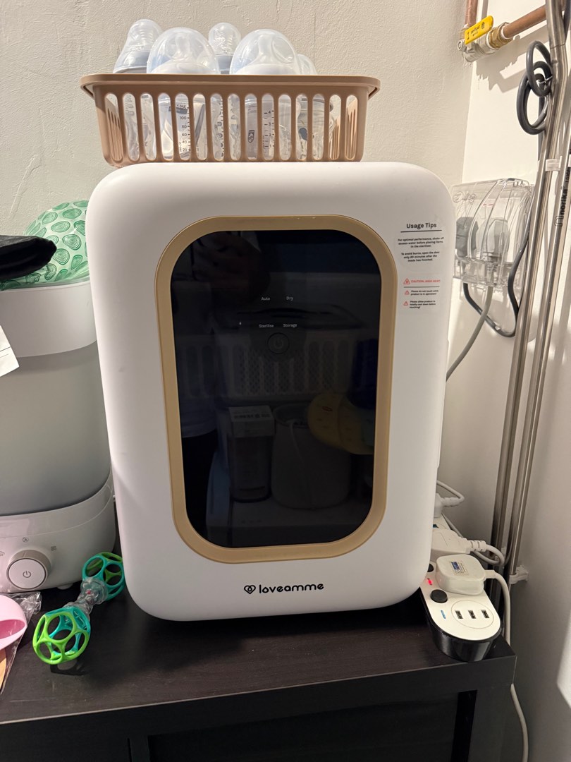 Loveamme Smart Living Baby Bottle Sterilizer, Babies & Kids, Nursing ...