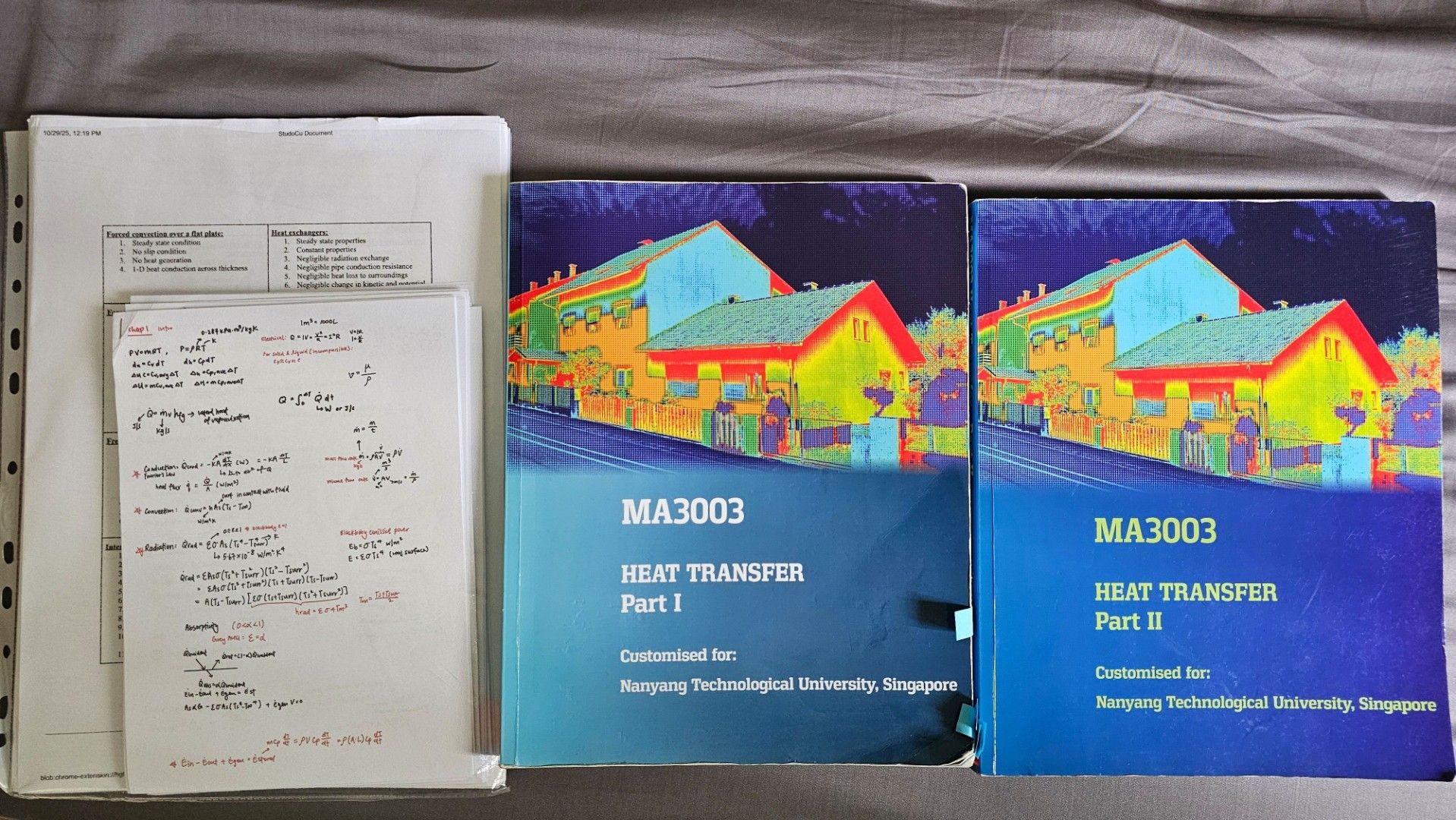 MA3003 Heat Transfer Part I & II - NTU, Hobbies & Toys, Books ...