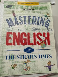 Mastering English with The Straits Times Textbook, Hobbies & Toys ...