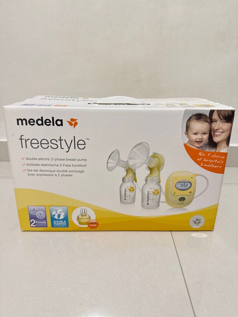 Medela Freestyle Double Electric Breast Pump, Babies & Kids, Nursing ...