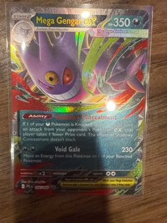 Mega Gengar EX Pokemon Card, Hobbies & Toys, Toys & Games on Carousell