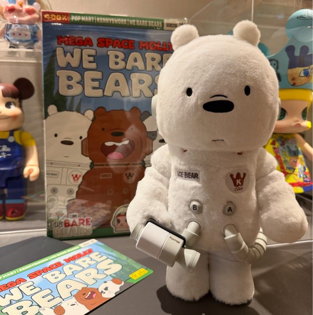 Mega Space Molly 400% We Bare Bears Ice Bear, Hobbies & Toys, Toys ...