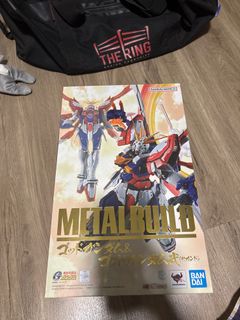 METAL BUILD BURNING OR GOD GUNDAM & BURNING GUNDAM SECOND With replace ...