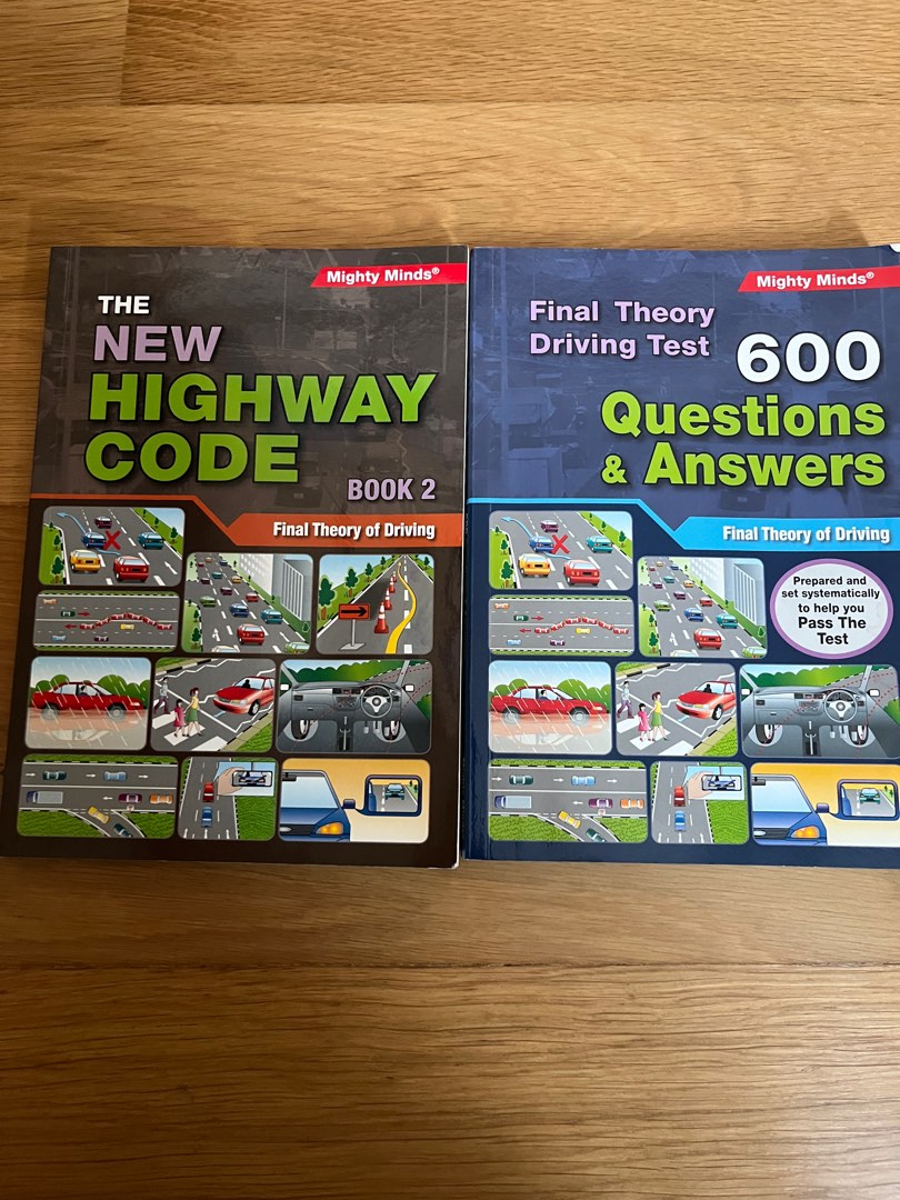 Mighty Minds Driving Test Books - Highway Code & 600 Questions, Hobbies ...