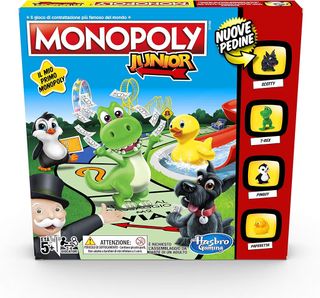 Monopoly Junior Board Game, Hobbies & Toys, Toys & Games on Carousell