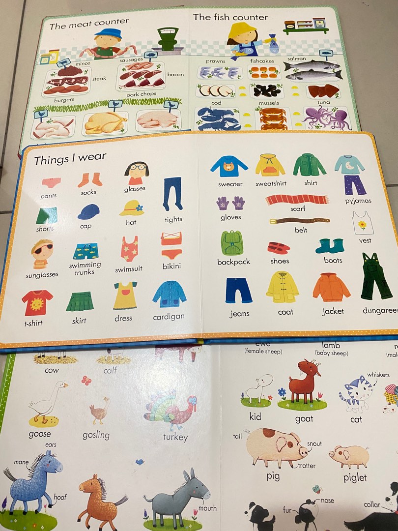 My first word book, Hobbies & Toys, Books & Magazines, Children's Books ...