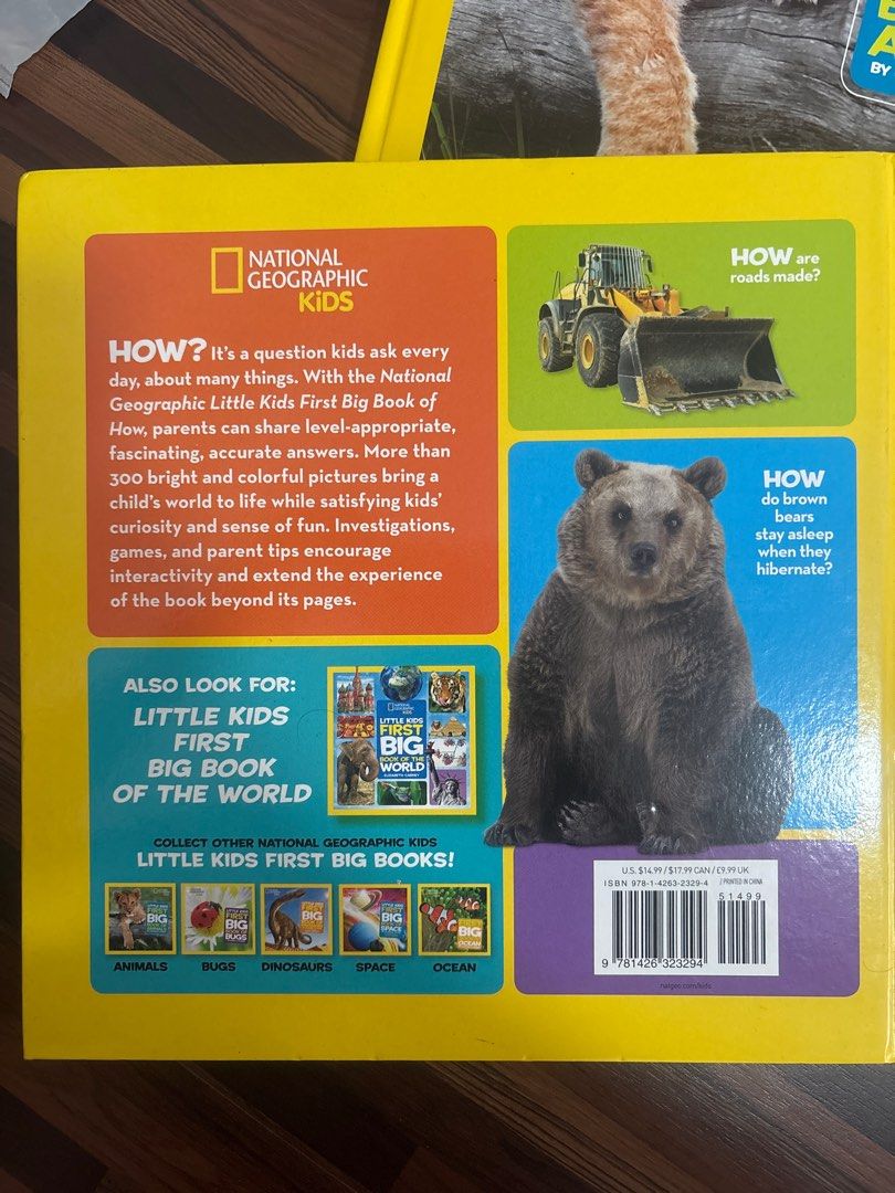 National Geographic Kids Books - First Big Book Series, Hobbies & Toys ...