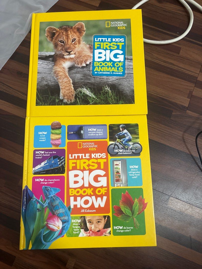 National Geographic Kids Books - First Big Book Series, Hobbies & Toys ...