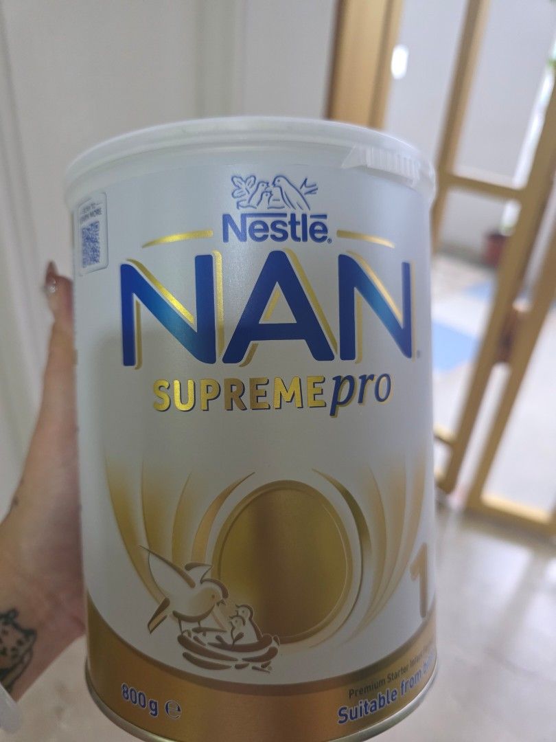 Nestle NAN SupremePro 1 Infant Formula 800g, Babies & Kids, Nursing ...