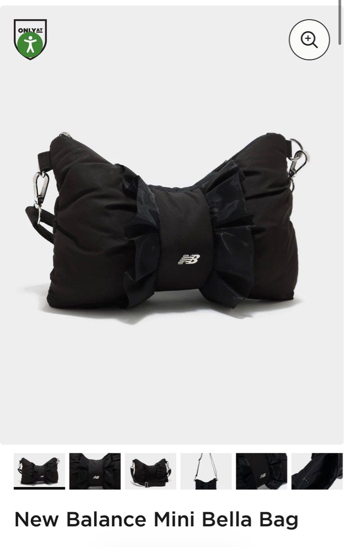 New Balance Mini Bella Bag - Black, Women's Fashion, Bags & Wallets ...