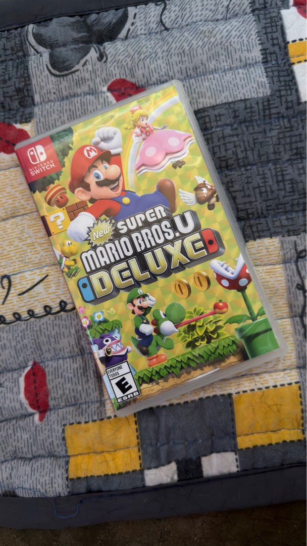 New Super Mario Bros. U Deluxe - Nintendo Switch, Video Gaming, Video ...