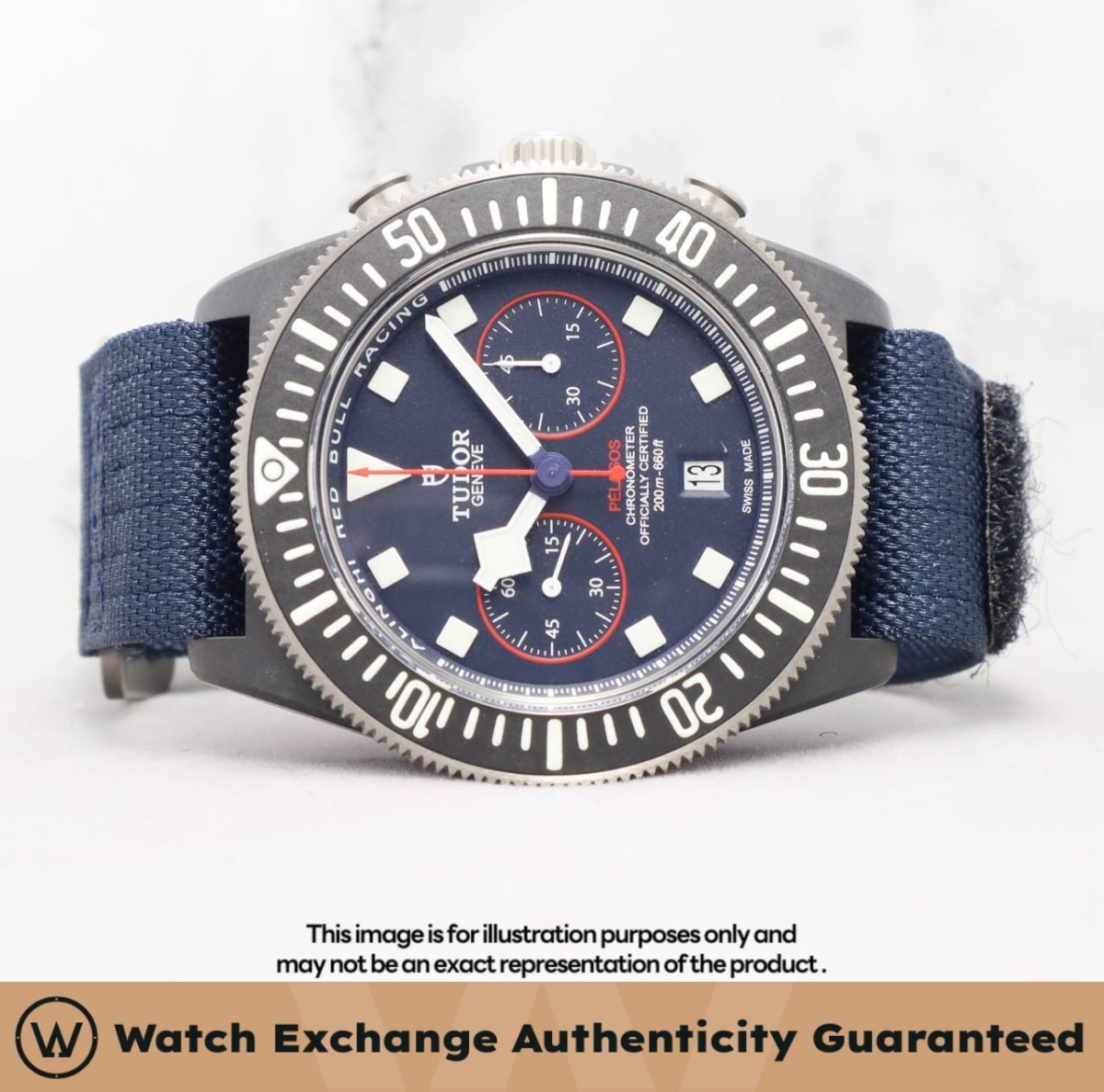 New Tudor Pelagos FXD "Alinghi Red Bull Racing Edition" Fabric 25807KN ...