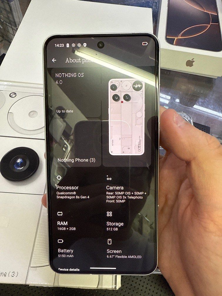 Nothing Phone 3 White 512GB, Mobile Phones & Gadgets, Mobile Phones ...