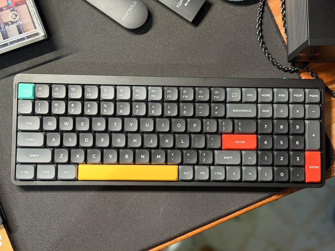 NuPhy Air96 V2 Low Profile Mechanical Keyboard with Cowberry 45g ...