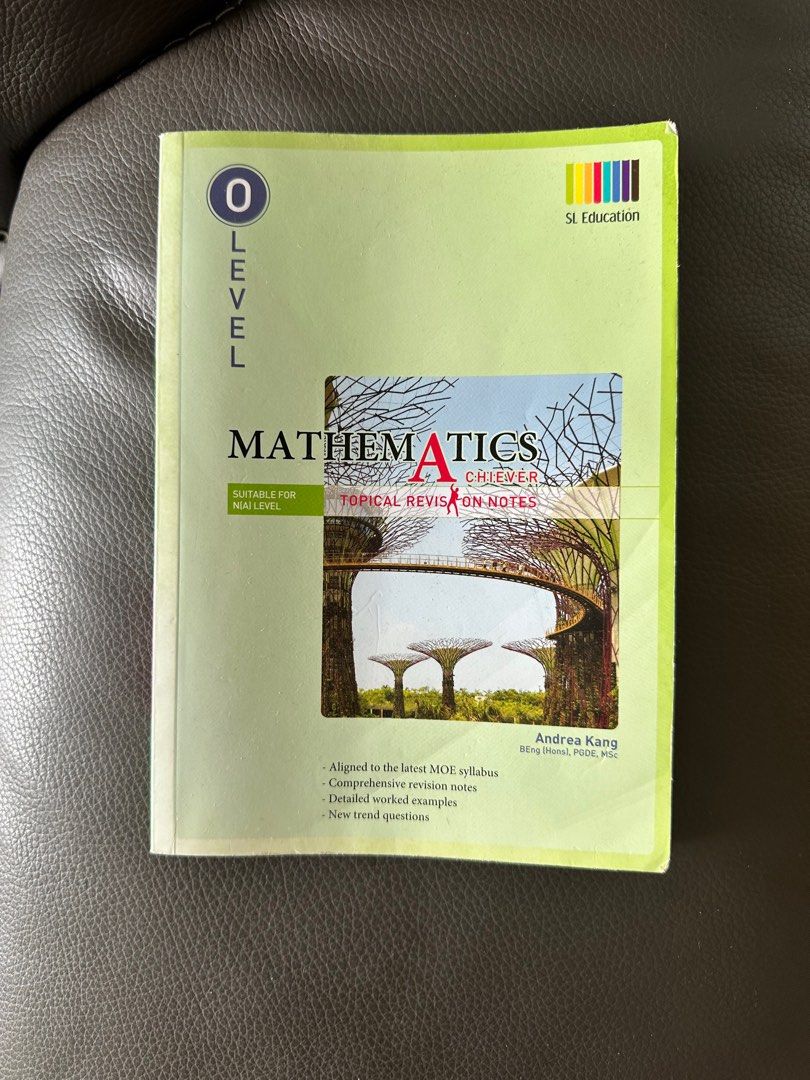 O Level Mathematics Achiever Topical Revision Notes, Hobbies & Toys ...