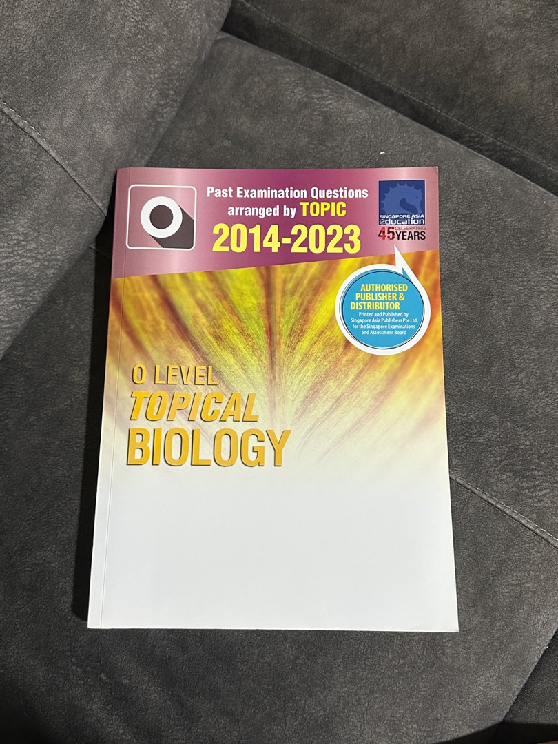 O Level Topical Pure Biology TYS, Hobbies & Toys, Books & Magazines ...