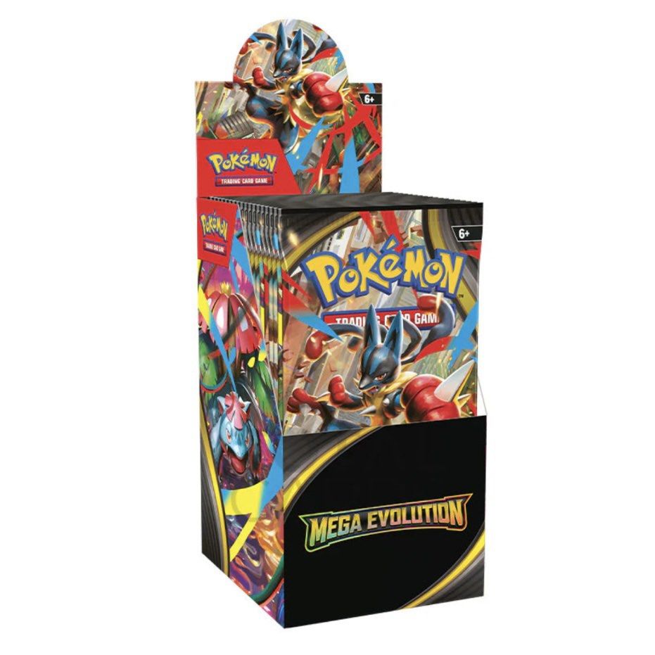 [ON HAND/SHRINKED] Pokemon TCG Mega Evolution Half Booster Box, Hobbies ...