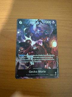 Gecko Moria C ST03-004 Promo China 2nd ANNIVERSARY One Piece Card Game ...