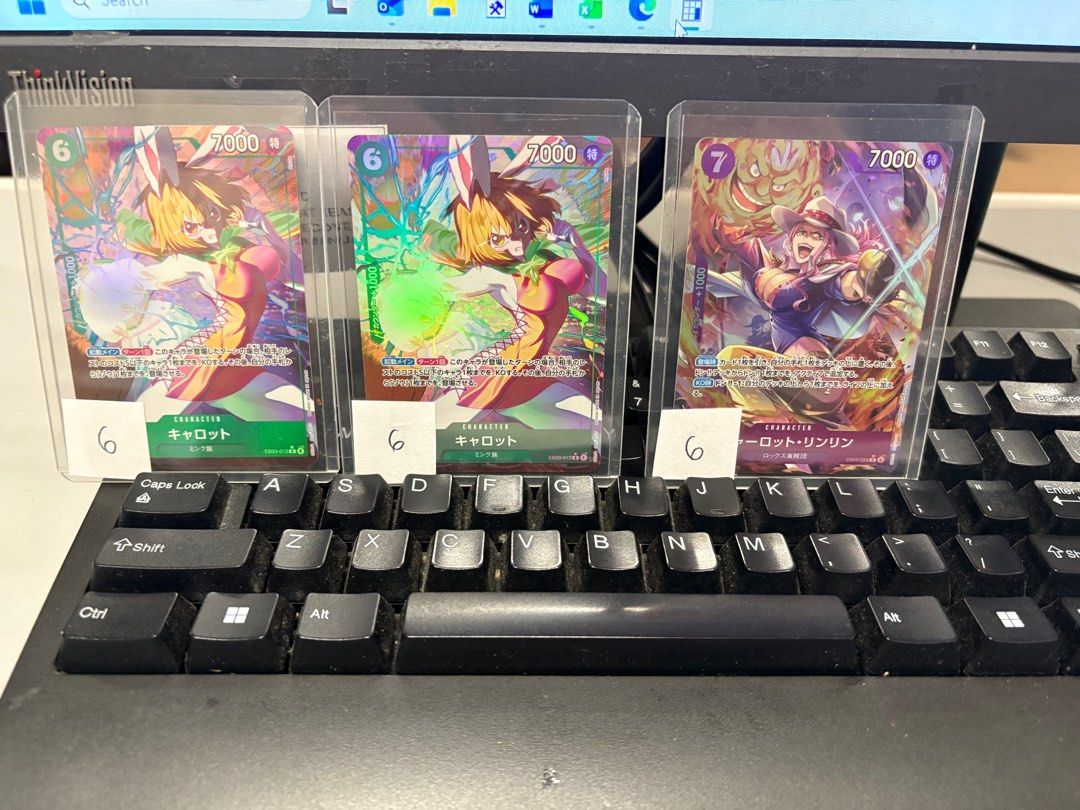 One Piece Card Game - Various Character Cards, Hobbies & Toys, Toys ...