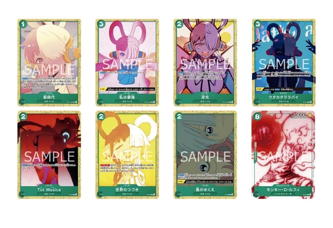 One Piece TCG - One Piece Film Red - Uta Pack, Hobbies & Toys, Toys ...